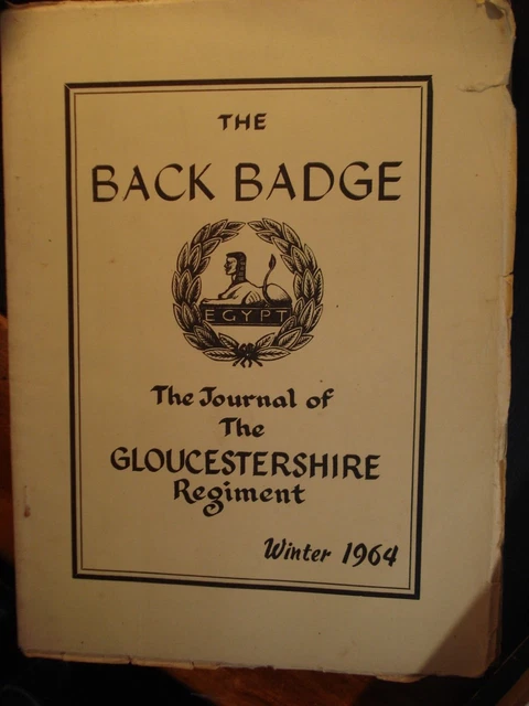 GLOUCESTERSHIRE REGIMENT JOURNAL 1964 British Army Military History ...