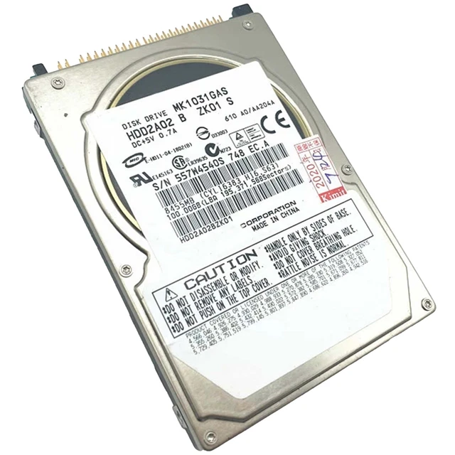 DISQUE DUR HDD Disque Ide Pata 2,5 " 100gb Ordinateur Portable Te de ...