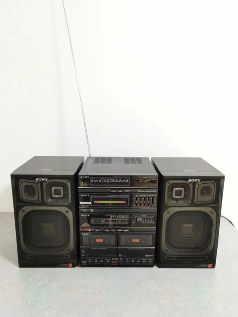 RARE VINTAGE 1988 SONY FH-205W Compact HiDensity Component System ...