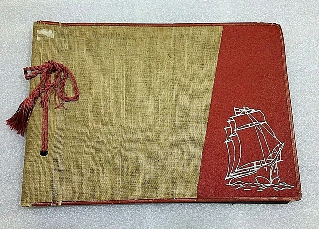 OLD ALBANIAN BOOK photo album Enver Hoxha propaganda-Raqi Qirinxhi ...