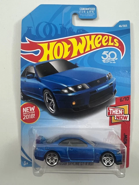 HOT WHEELS Nissan Skyline GT-R R33 "Then And Now" 6/10 - Ref. W001 EUR 10,00 - PicClick FR