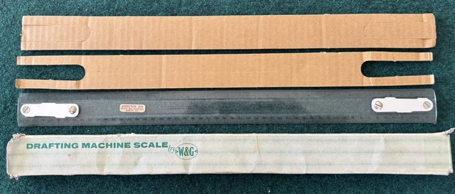 VTG UNIVERSAL Drafting Machine Scale 20.5” Model WG/MXL18TR by W & G ...