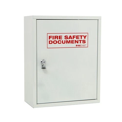 FIRE DOCUMENT CABINET lockable metal box Firechief Seal or padlock ...