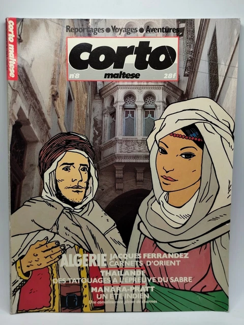 REVUE MAGAZINE 1986 CORTO MALTESE N°8 - mai 1986 Pratt EUR 7,00 ...