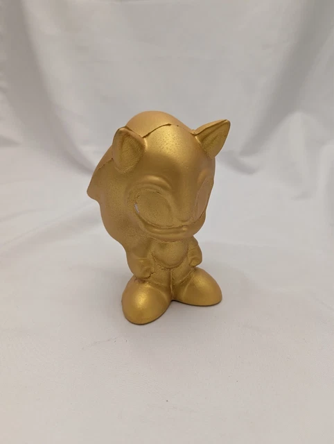 SONIC THE HEDGEHOG Smiggle Smigables Plush Soft Toy squash stress gold ...