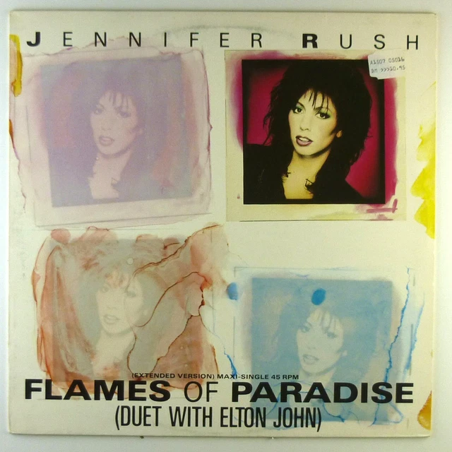 12& MAXI - Jennifer Rush - Flames De Paradis (Duet Avec Elton John) - # ...