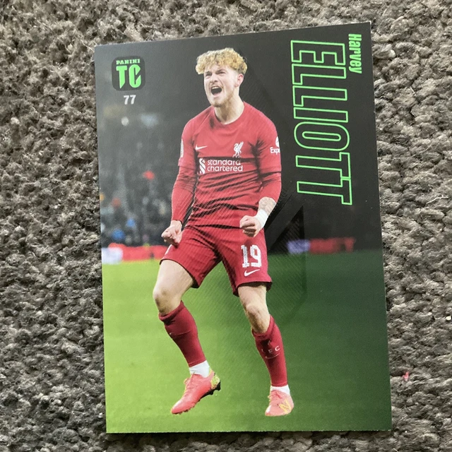 PANINI: TOP CLASS 2023 Football "HARVEY ELLIOTT" #77 Liverpool Trading ...
