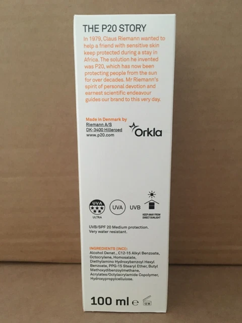 P20 SERIOUSLY RELIABLE SUNCARE SPF20 SUN TAN LOTION 100ml 5-STAR UVA ... P20 SERIOUSLY RELIABLE SUNCARE SPF20 SUN TAN LOTION 100ml 5-STAR UVA ...