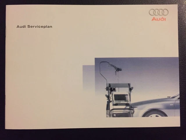 AUDI SERVICEPLAN SERVICEHEFT Wartungsheft Scheckheft ab 2007 alle ...