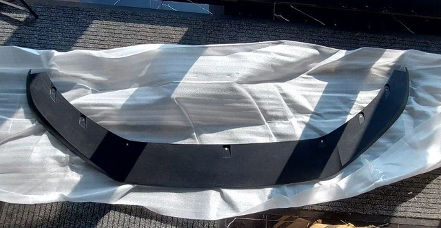 ORIGINAL PORSCHE PANAMERA 971 Spoiler Aileron Lèvre de Noir Mat ...