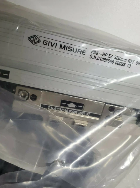NEW GIVI MISURE PBS-HP5Z 320MM REF 50MM DX Right Linear Encoder Scale ...