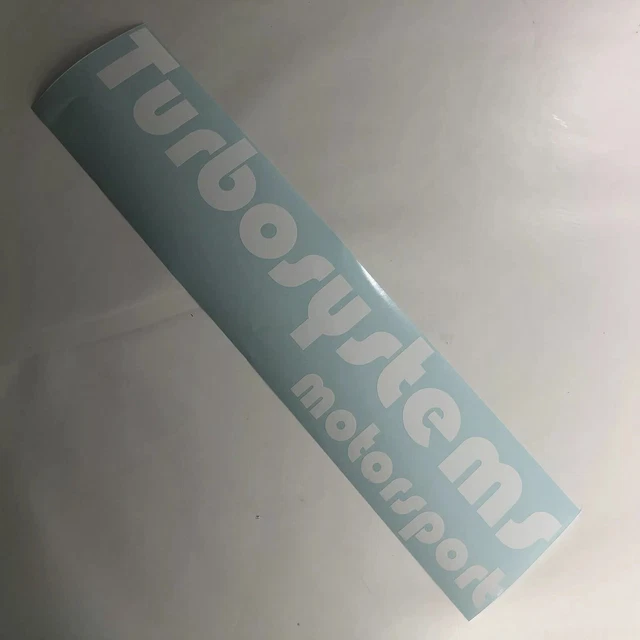 TURBOSYSTEMS MOTORSPORT STICKER Ford RS Turbo Cosworth Retro 90’s ...
