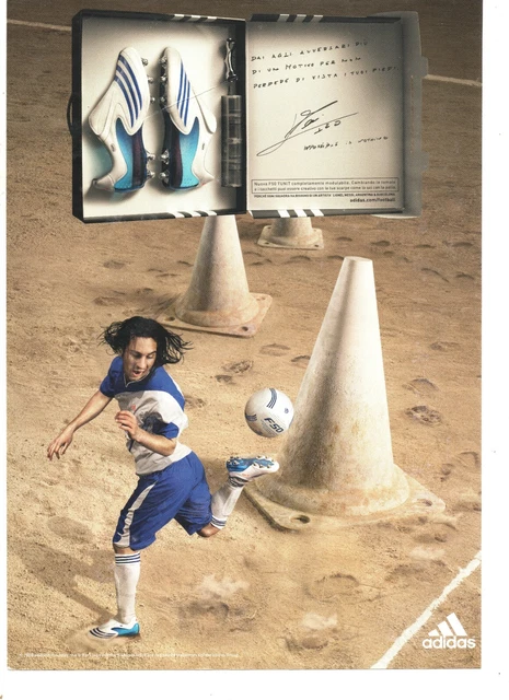 ADIDAS F50 TUNIT Messi Pubblicità Werbung 08 Italian Magazine ...