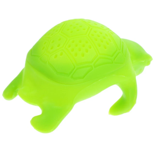 SILICONE TURTLE TEA Infuser Tea Loose Leaf Tea Strainer Filter Diffuser ...