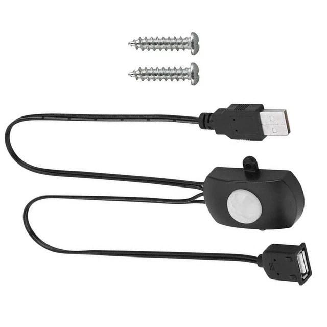 30CM 5V-24V PIR Infrared Ray Motion Sensor Switch USB LED Detector ...