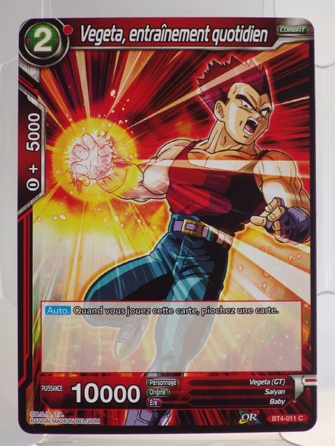 CARTE DBS BT4-011 C colossal warfare Dragon Ball Super Card Game VF ...