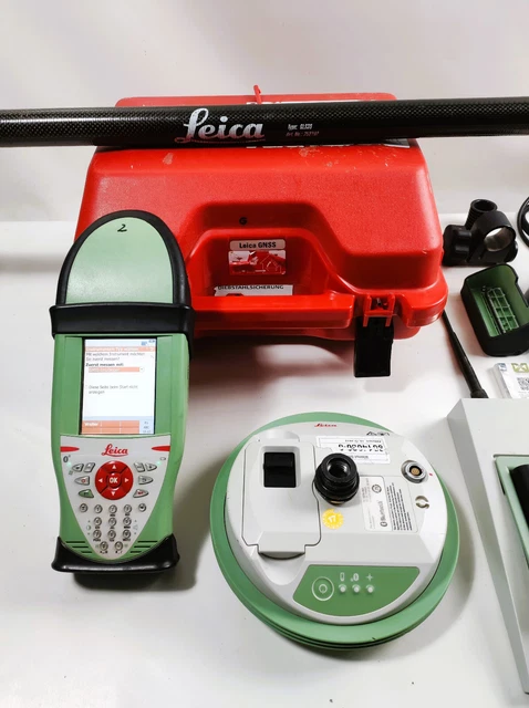 LEICA GS08+ NETROVER Receiver CS10 3,5G WLAN Controller #1 EUR 1.699,00 ...