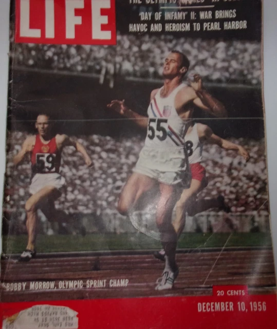 LIFE MAGAZINE DECEMBER 10,1956 The Olympic Games - In Color - Day of ...