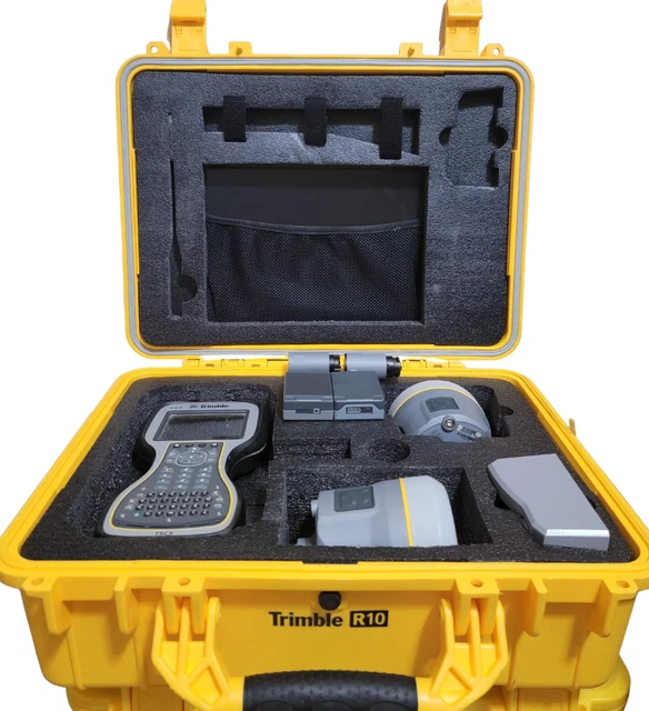 DUAL TRIMBLE R10 UHF GNSS RTK KIT with TSC3 Trimble Access 90909-61 £ ...