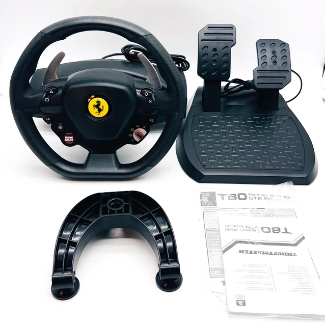 THRUSTMASTER T80 FERRARI 488 GTB Edition Racing Wheel For PS5 PS4 PC ...