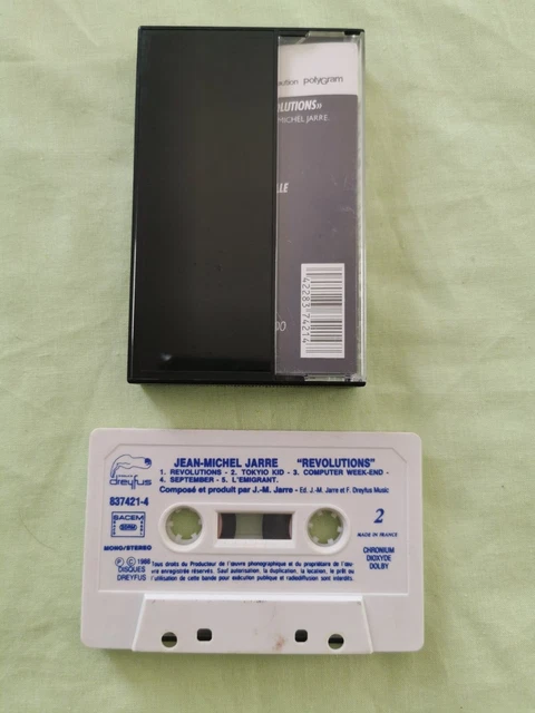 JEAN-MICHEL JARRE Cassette Audio K7 Tape EUR 8,00 - PicClick FR