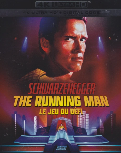 THE RUNNING MAN 4K ULTRA HD & DIGITAL SET with Arnold Schwarzenegger ...