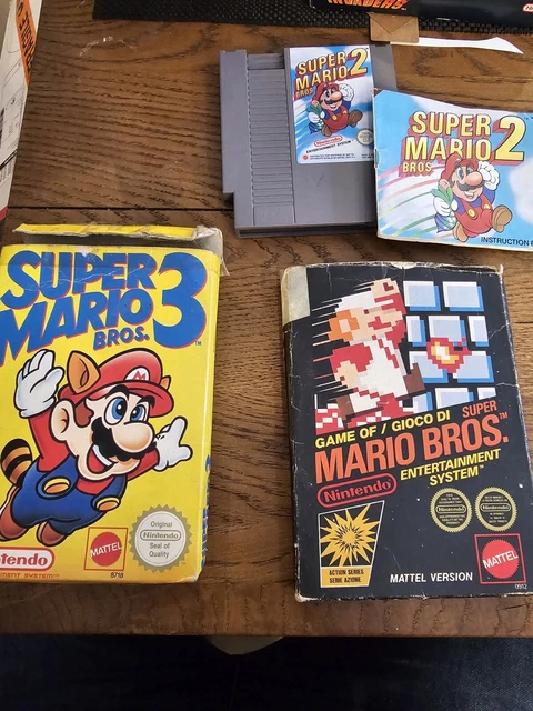 SUPER MARIO BROS 1 2 & 3 Bundle Nintendo Entertainment System EUR 0,59 ...