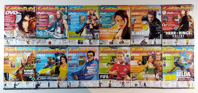 BRAVO SCREENFUN 2006, Zeitschrift Nr. 1, 2, 3, 4, 5, 6, 7, 8, 9, 10, 11 ...