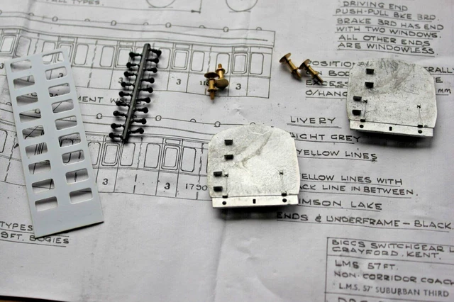 BSL COACH BODY kit- LMS Suburban 3rd - 4mm scale £14.00 - PicClick UK