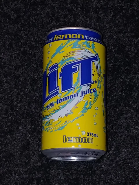 2001 LIFT LEMON soft drink Can Coca Cola company Australia EUR 14,80 ...