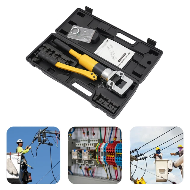 20T HAND OPERATED Hydraulic Crimping Tool Manual Hydraulic Crimper with ...