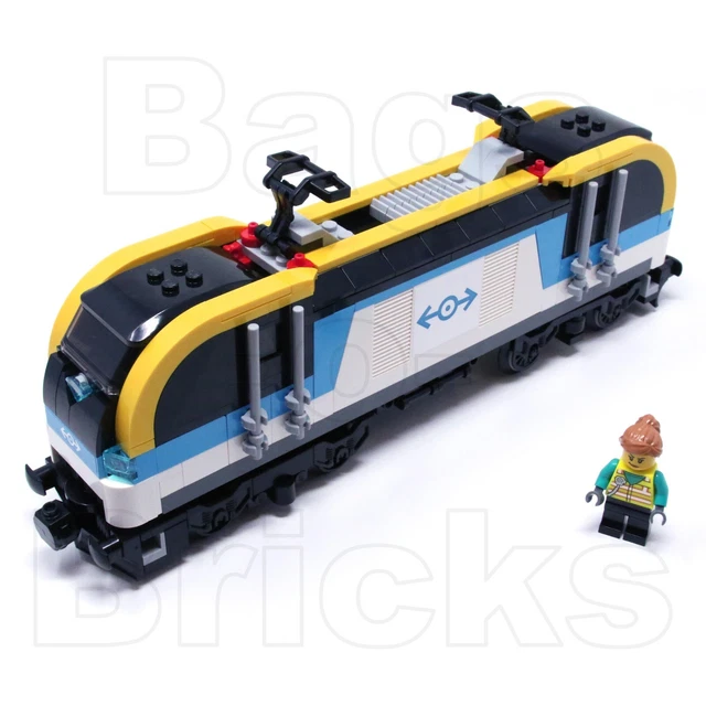 LEGO TRAIN CITY Cargo Locomotive Engine (No Battery and Motor) from ...