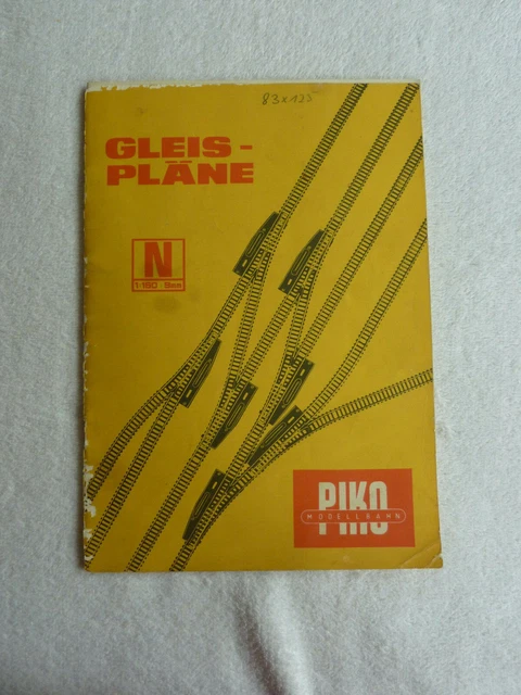 &PLANS DE VOIES& Piko modélisme ferroviaire magazine catalogue conseils 1970 EUR 19,00 - PicClick FR