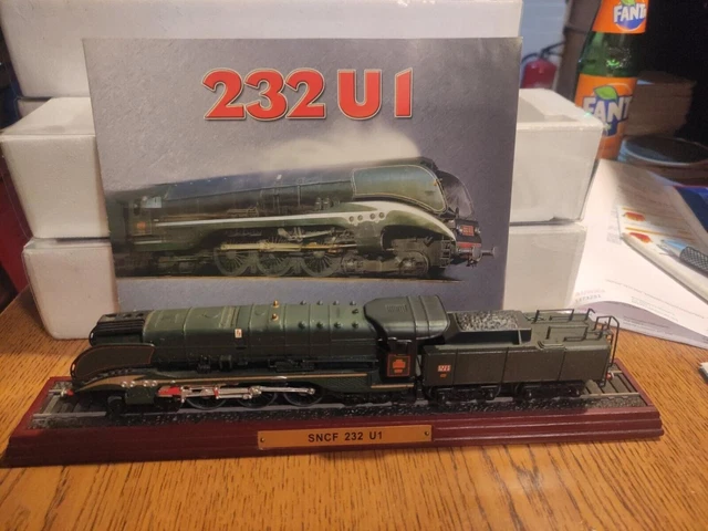 ATLAS STANDMODELL DAMPFLOK SNCF 232 U1 Spur H0 EUR 19,99 - PicClick DE