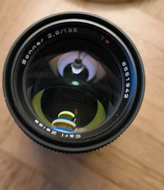 CARL ZEISS 135MM 2.8 T* Sonnar C/Y Contax/Yashica Bajonett EUR 165,00 ...