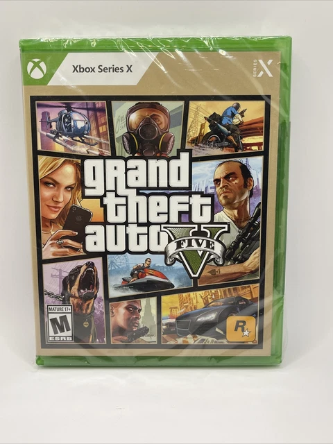 GRAND THEFT AUTO V (Microsoft Xbox Series X|S, 2022) D'OCCASION, livraison gratuite EUR 17,30 ...