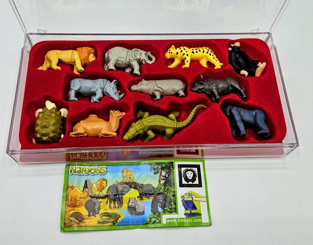 KINDER SURPRISE NATOONS Complete + Map + Box CVNG2 £22.86 - PicClick UK