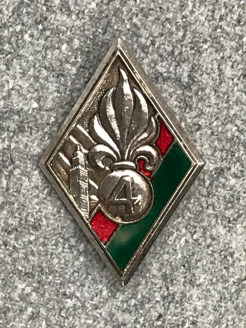 INSIGNE 4°REI, DRAGO, Légion Etrangère AFN, Reggane, Algérie. EUR 11,00 ...