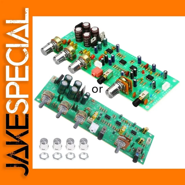 DUAL 12V POWER Amplifier Tone Control Board DX-338A EUR 32,39 - PicClick FR