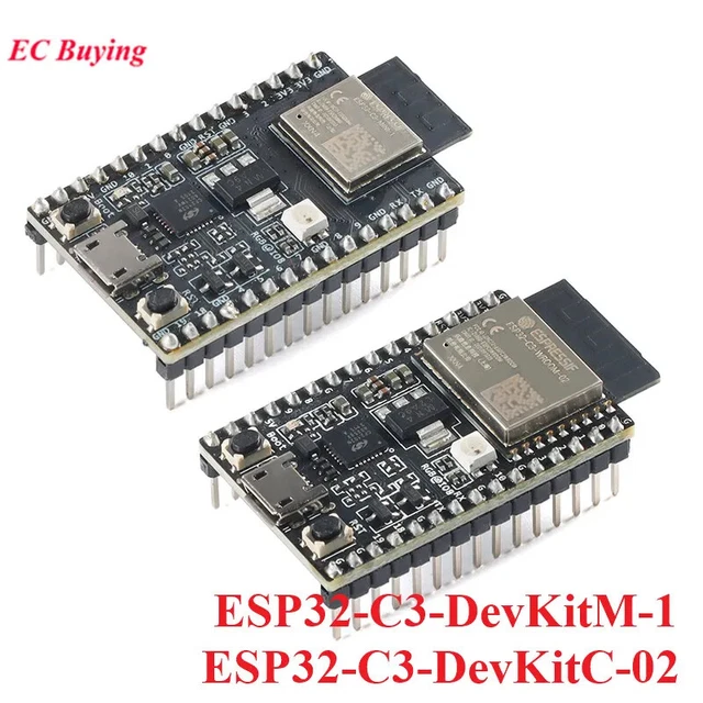 ESP32-C3 DEV BOARD WiFi BLE Wireless Module ESP32-C3-MINI-1 DevKitC-02 ...