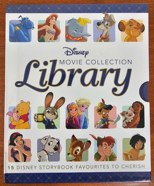 DISNEY MOVIE COLLECTION Library 15 Book Box Set Brand New and Sealed ...