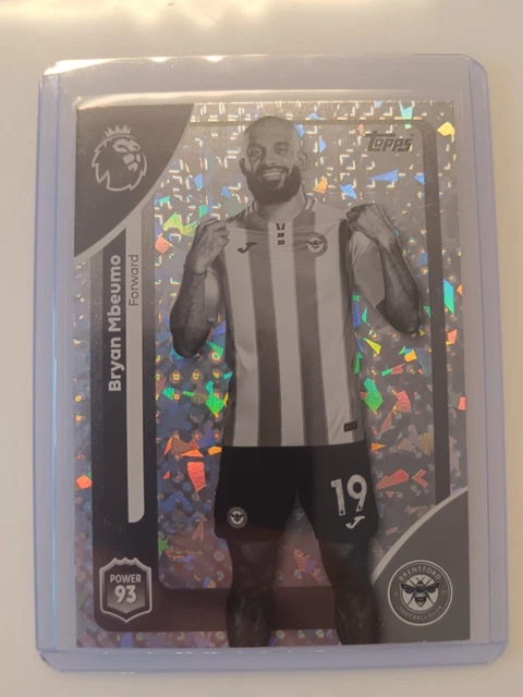 TOPPS PREMIER LEAGUE 2025/26 25/26 2026 Bryan Mbeumo /75 Crystal ...