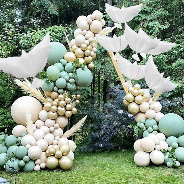 12-PACK BALLOONS Memorial Release in , Biodegradable White Angel ...