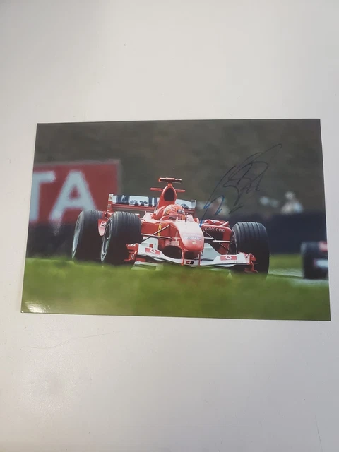 F1 MICHAEL SCHUMACHER orginal Picture autograph hand signed £55.00 ...