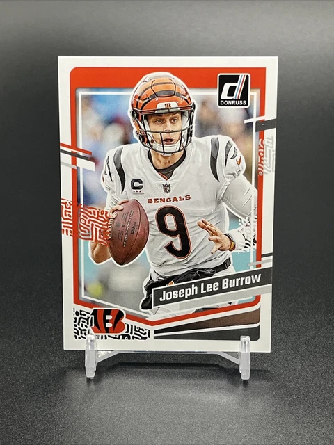 2023 PANINI DONRUSS Joe Burrow Full Name Variation Joseph Lee Burrow ...