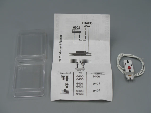 TCO - BOUTON poussoir avec notice - Fleischmann 6902 EUR 10,00 ...