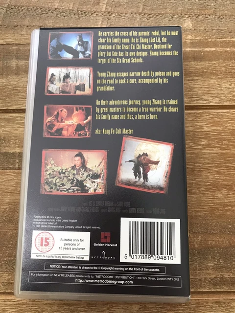 THE EVIL CULT VHS Video Jet Li Rare Kung Fu Martial Arts £10.99 ...