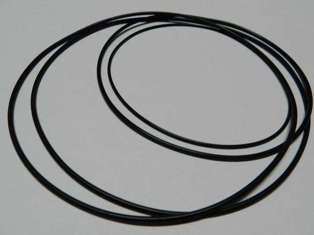 BANDE MAGNÉTIQUE LOT de Courroies Pour Philips N 4404 Kit en Caoutchouc ...