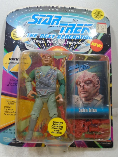 PLAYMATES STAR TREK TNG Captain Dathon Vintage Action Figure EUR 11,02 ...