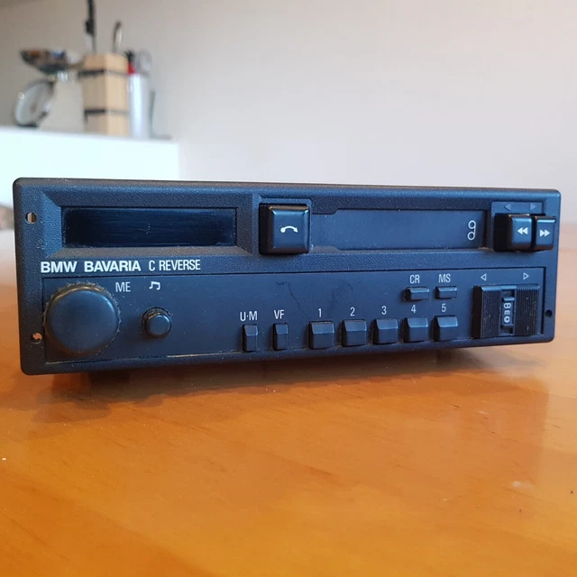 BMW BAVARIA C REVERSE car radio / cassette 80 °West Germany° classic ...